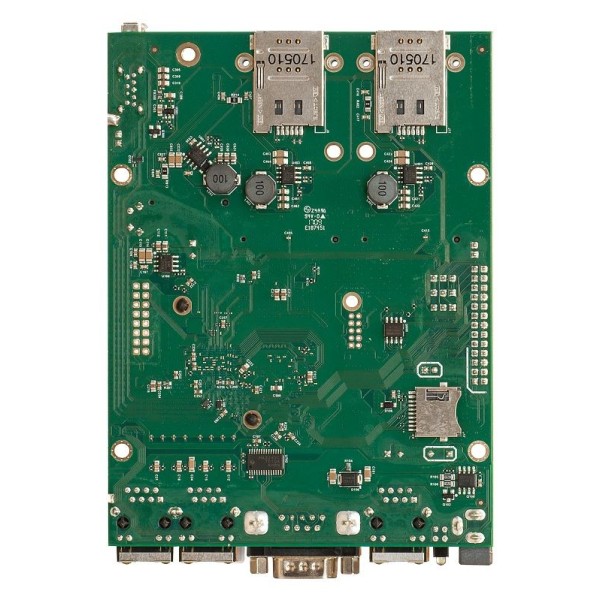 MikroTik RBm33G m33 placa routerboard gigabit SIM serial - mikrotik.ro